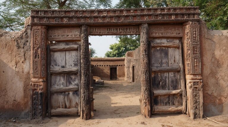 Inside a Traditional West African Compound: Layout and Purpose ...
